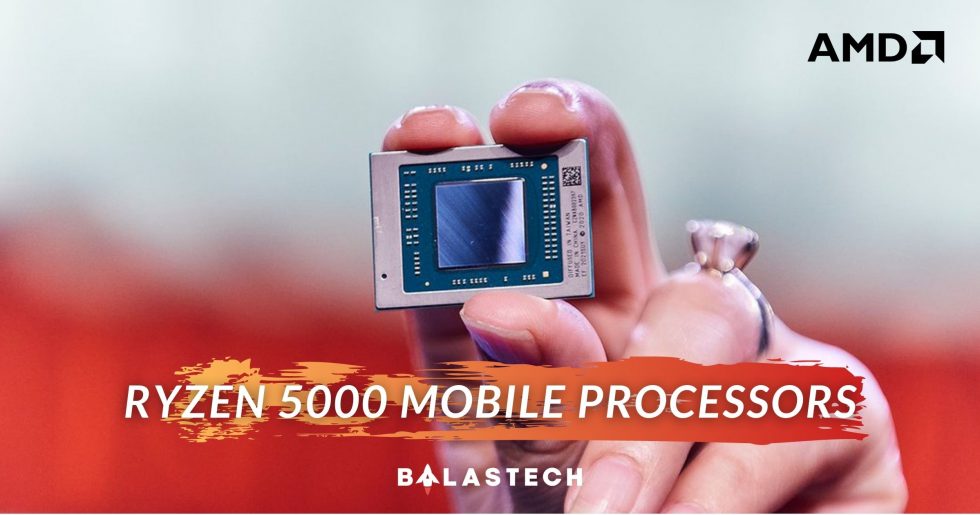 AMD announced their new powerful 7nm Ryzen 5000 mobile processors
