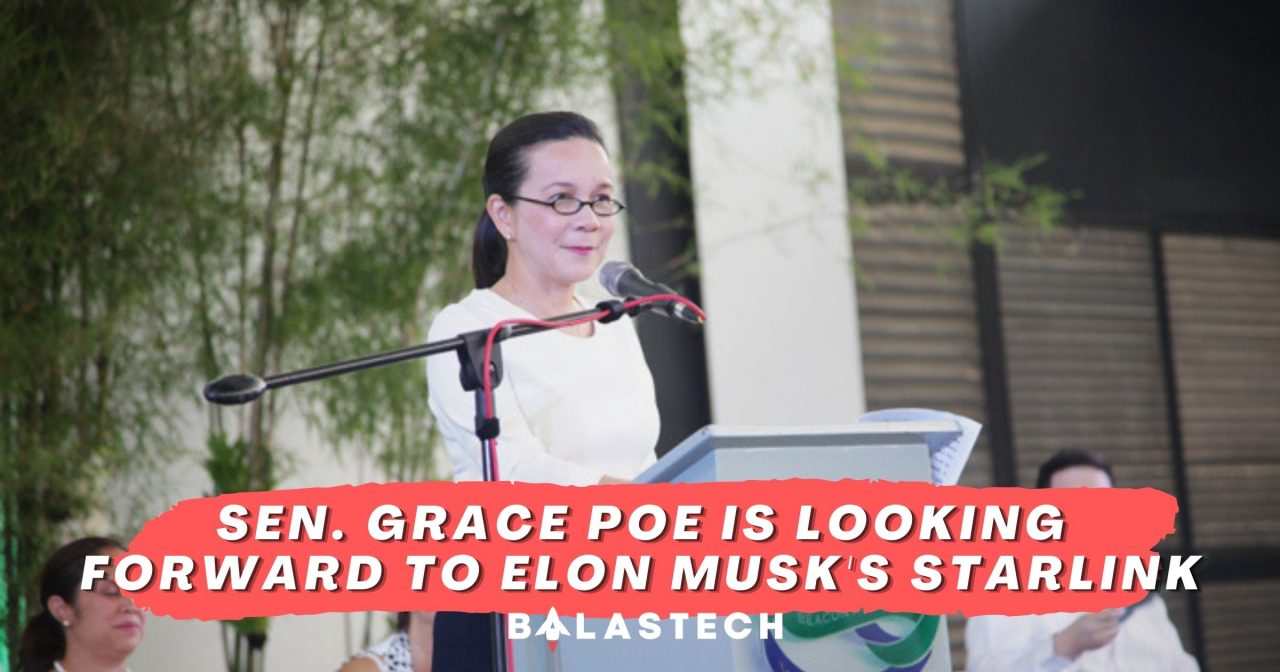 Senator Grace Poe is looking forward to Elon Musk's Starlink as new ...