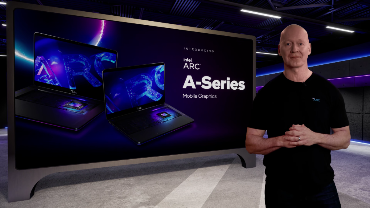 Intel unveiled its first Arc GPUs for laptops!