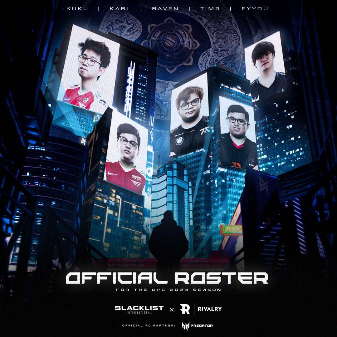 Blacklist International introduces its Filipino Dota 2 all-star team