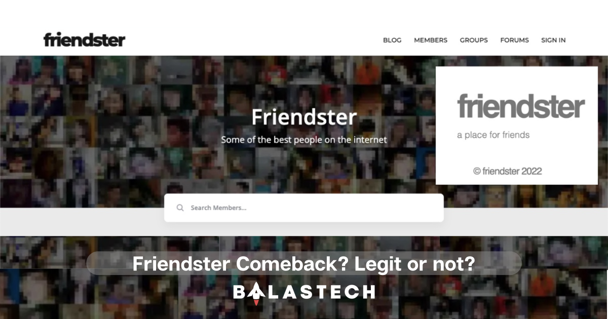Friendster Comeback? Is it actually legit or not?