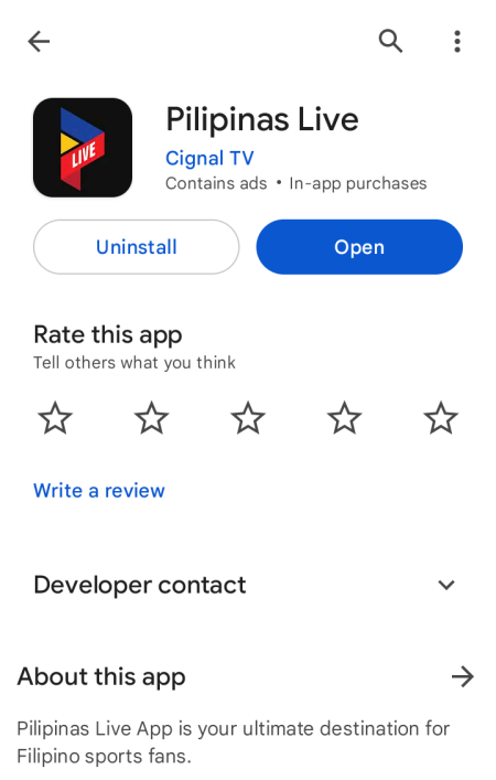 Cignal TV has launched Pilipinas Live, an innovative OTT streaming ...
