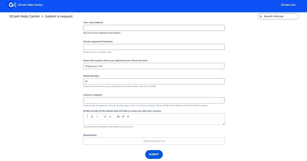 Available GCash Customer Service and Contact Information