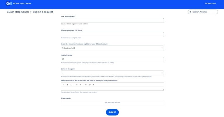 Available GCash Customer Service and Contact Information
