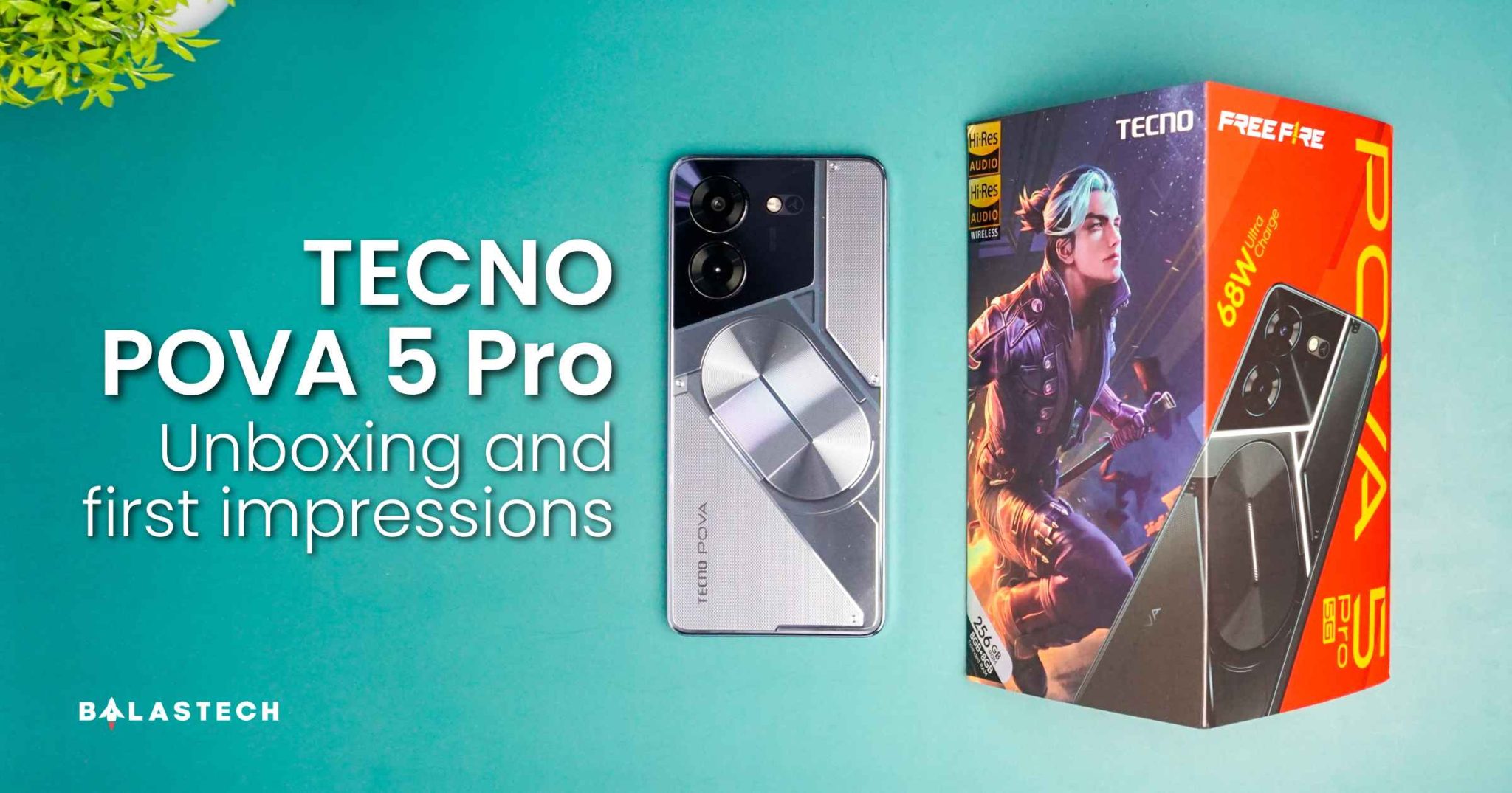TECNO POVA 5 Pro 5G Unboxing and First Impressions