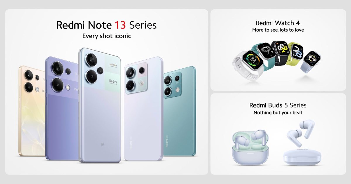 Redmi Note 13 Series is now official!