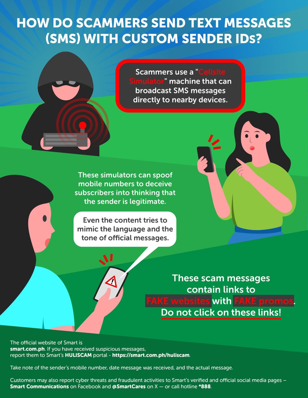 Smart, NTC back efforts to combat use of fake cell towers in text scams